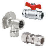 Bonfix tinned brass compression fittings – Wildkamp Bonaire