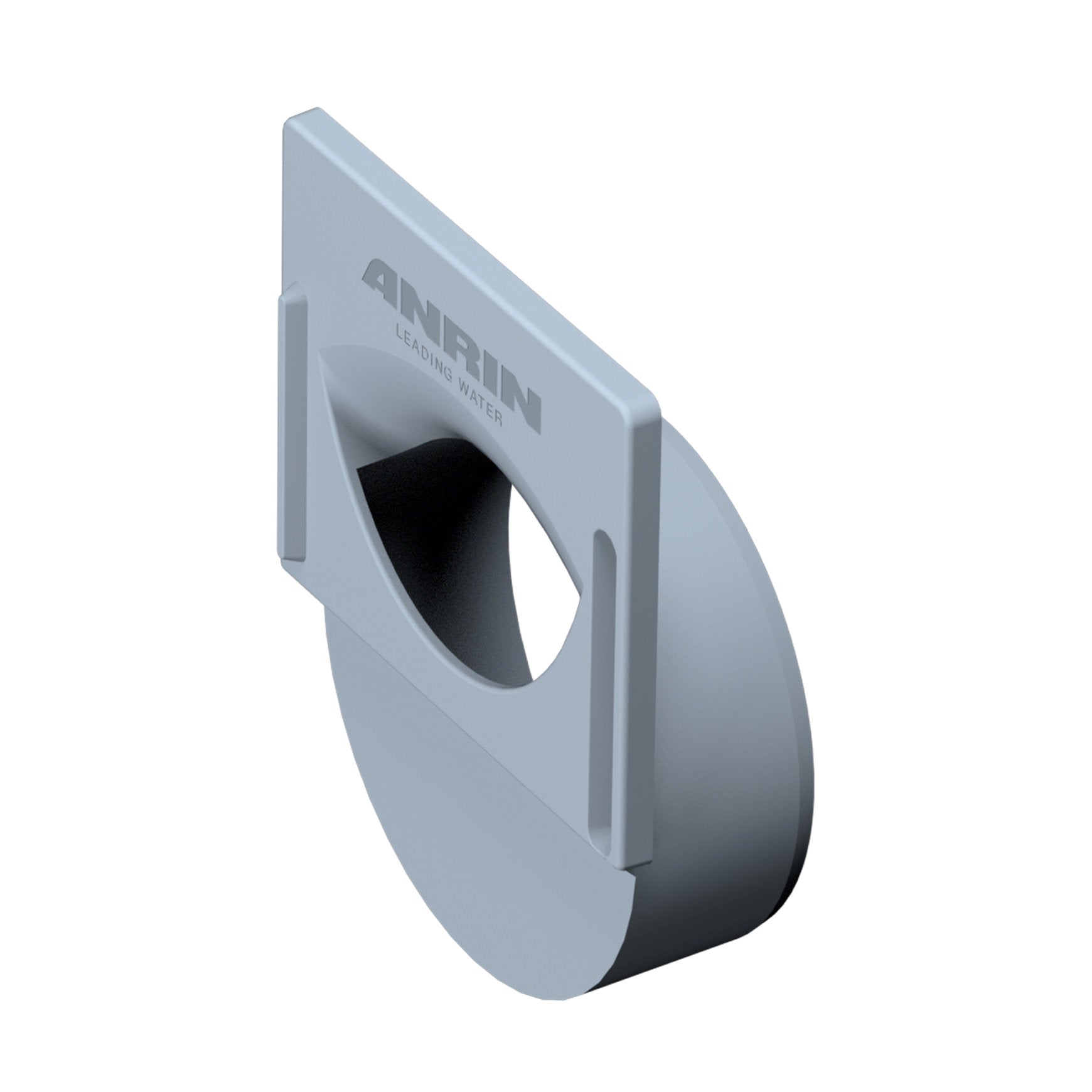 SELF 100 End cap PP, grey, with pipe socket – Wildkamp Bonaire