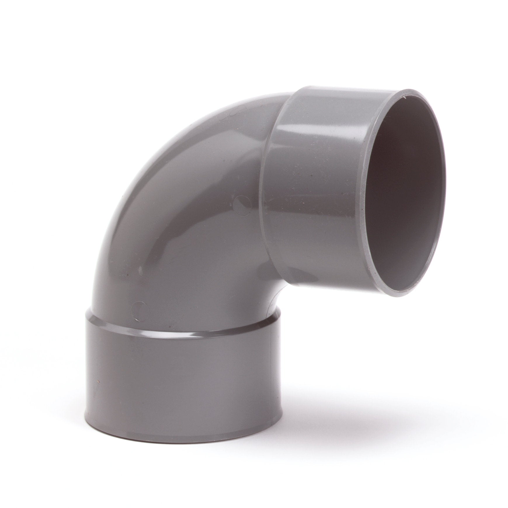PVC bend 88°, 2x internal adhesive, grey, 32 mm – Wildkamp Bonaire